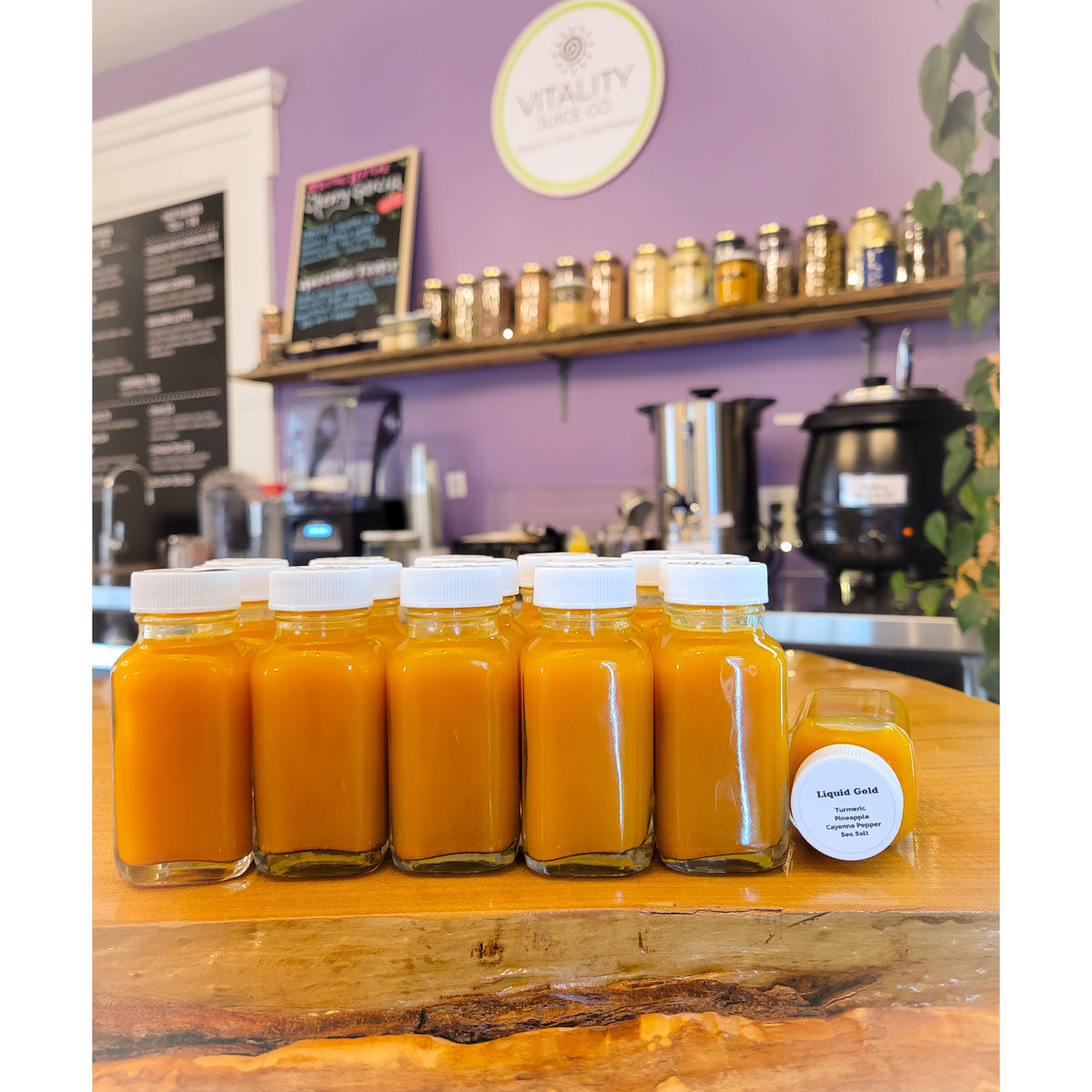 Liquid Gold Shot – Vitality Juice Co.